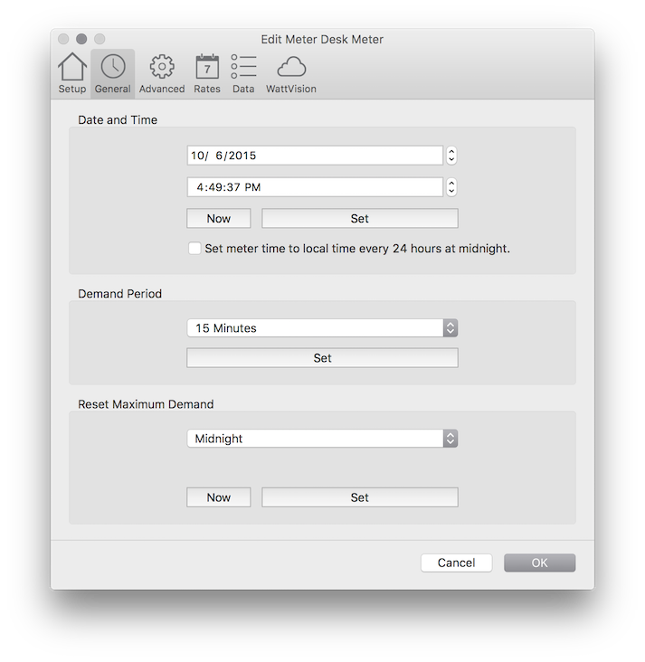 How to Change Meter Settings : EKM Support Desk